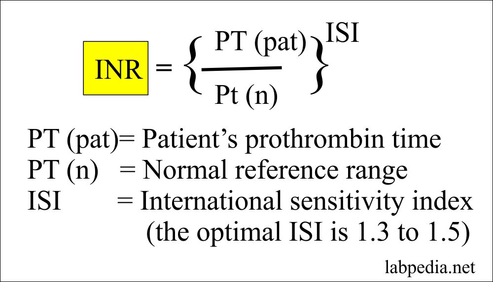 Coagulation Part 5 INR International Normalized Ratio PT PTT